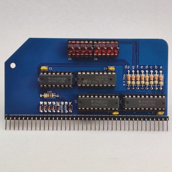 Bubble LED Module - Gorgeous looking 7 segment display Z80 Kits