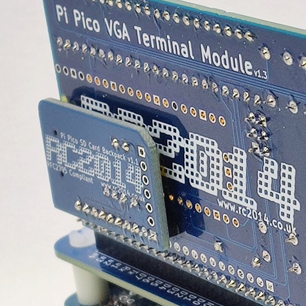 Pi Pico SD Card Backpack - Z80 Kits