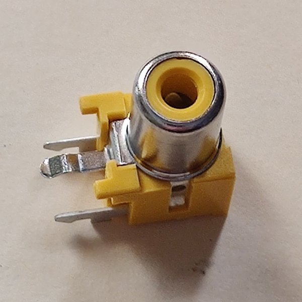 Composite Yellow Phono Socket - Z80 Kits