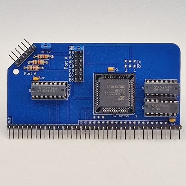 16C550 Single UART Serial Module - Z80 Kits